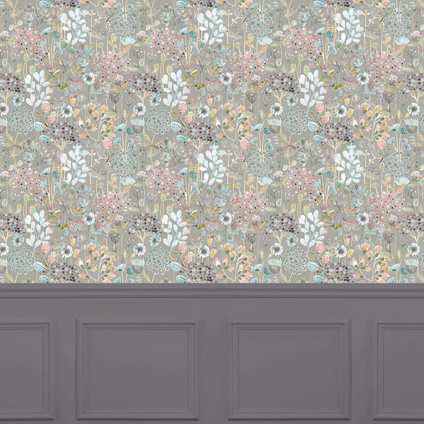 Ailsa Grey 1.4m Wide Width Wallpaper (By The Metre) | Granite | Voyage ...