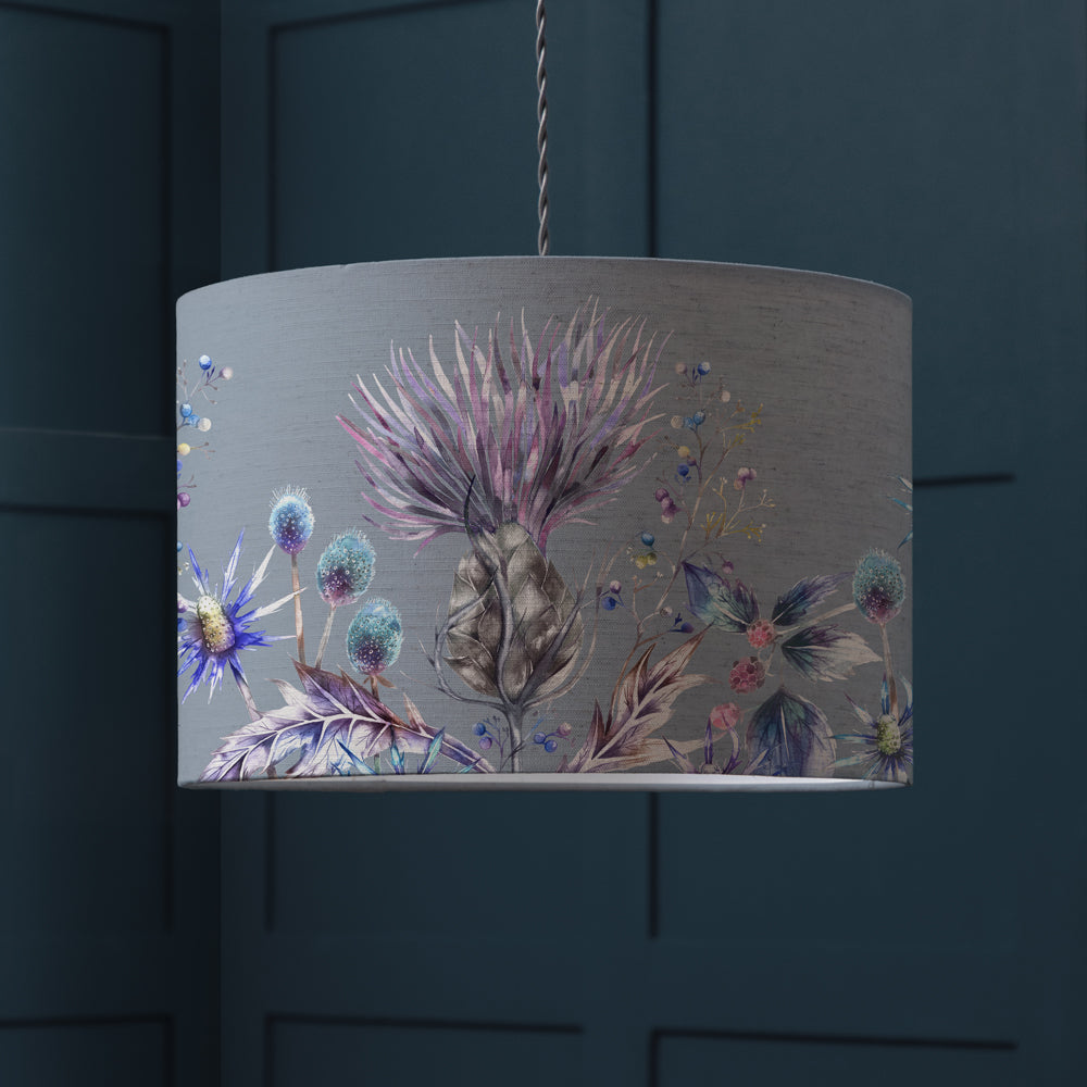 Elysium Sapphire Eva Lamp Shade | Purple Lighting | Voyage Maison