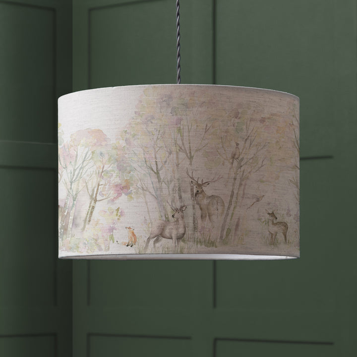 Enchanted Forest Forest Eva Lamp Shade | Cream Lighting | Voyage Maison