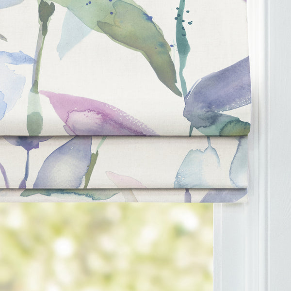 Jarvis Pacific Printed Cotton Made to Measure Roman Blinds | Blue M2M ...