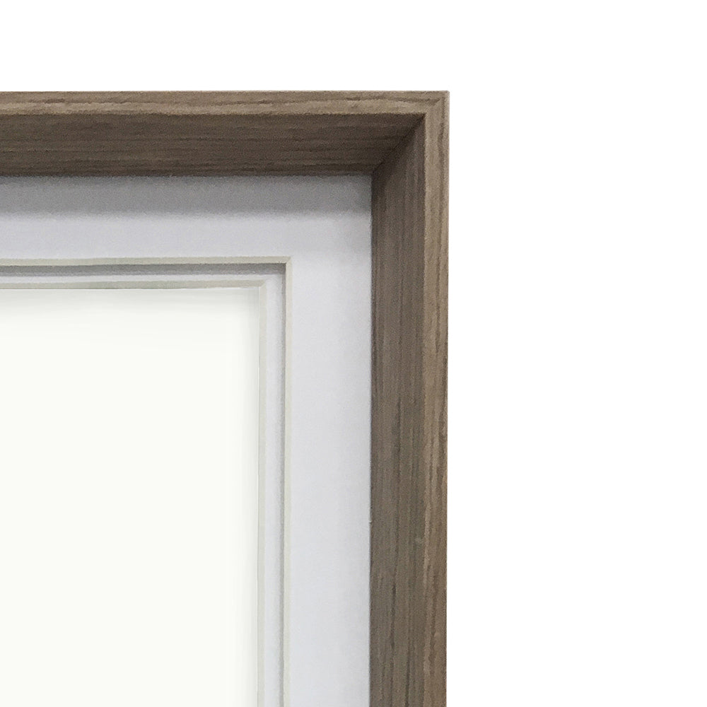 Wooden Nut Picture Frame | Brown Wall Art | Voyage Maison