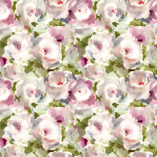 Rosa Spring Printed Cotton Fabric (By The Metre) | Pink Fabric | Voyage ...