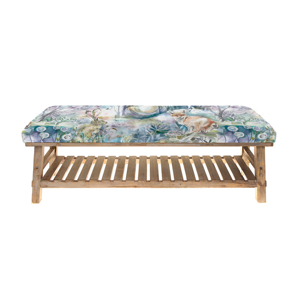 Fox And Hare Rupert Bench | Blue Furniture | Voyage Maison