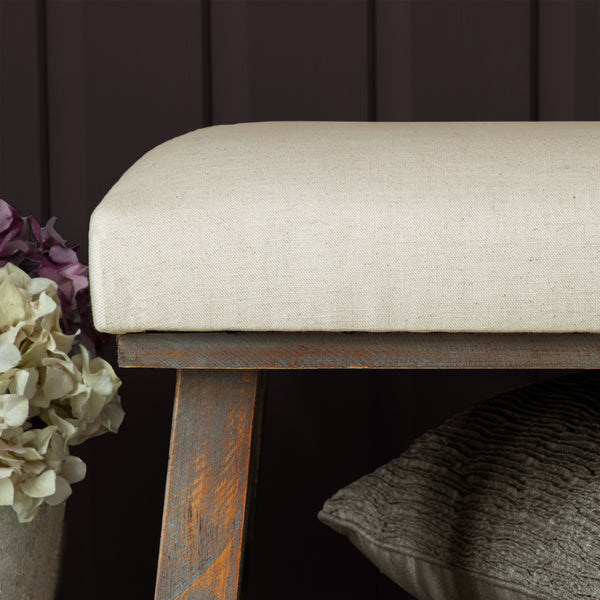 Tivoli Linen Rupert Bench | Cream Furniture | Additions – Voyage Maison